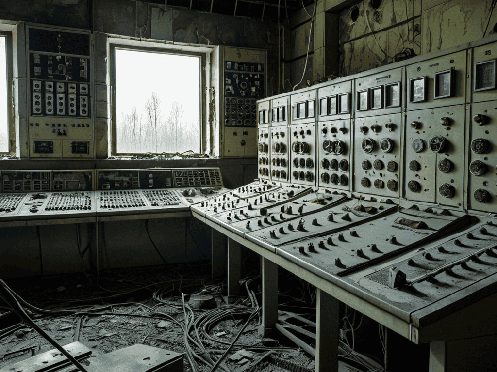Inside Unit 4: Yes, You Can Now Enter the Chernobyl Control Room ...